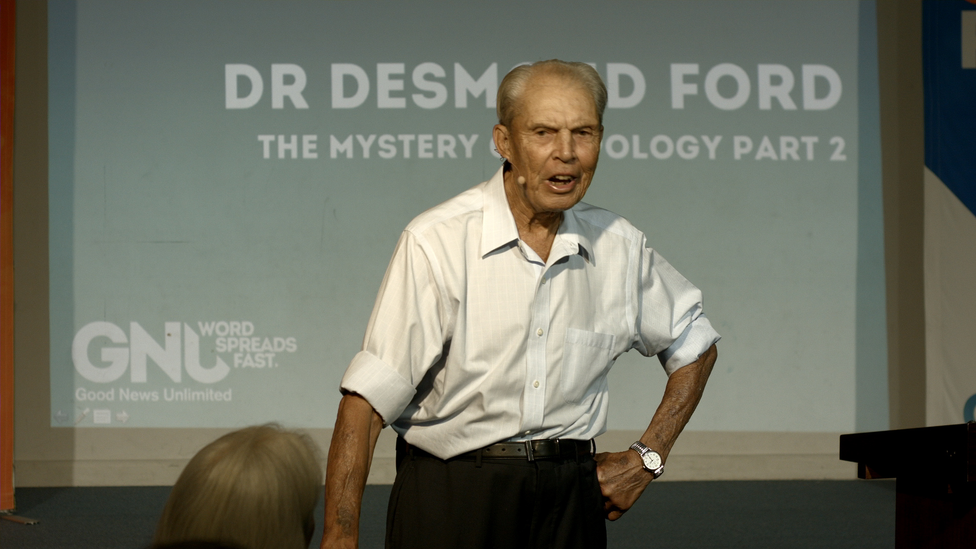 2016 01 09 - Dr Desmond Ford - The Mystery Of Typology Part 2 | Good ...