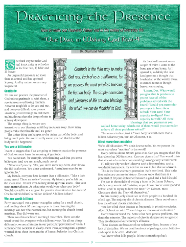 Our Part In Making God Real 1 To 5 | Good News Unlimited