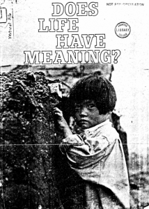 Does Life Have Meaning | Good News Unlimited