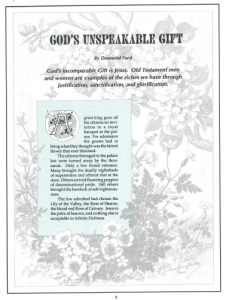 God's Unspeakable Gift | Good News Unlimited